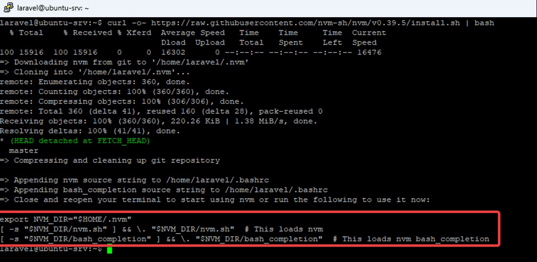 安裝 laravel 在ubuntu live server - 波林部落客